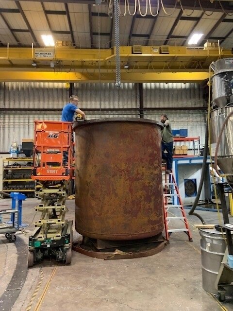 Durable ETFE Rotational Lining for Large Chemical Processing Tanks